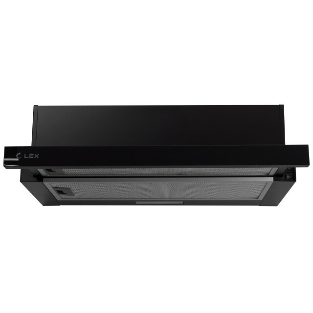Вытяжка встраиваемая LEX HUBBLE G 500 BLACK, 50 см, 650 куб, черная