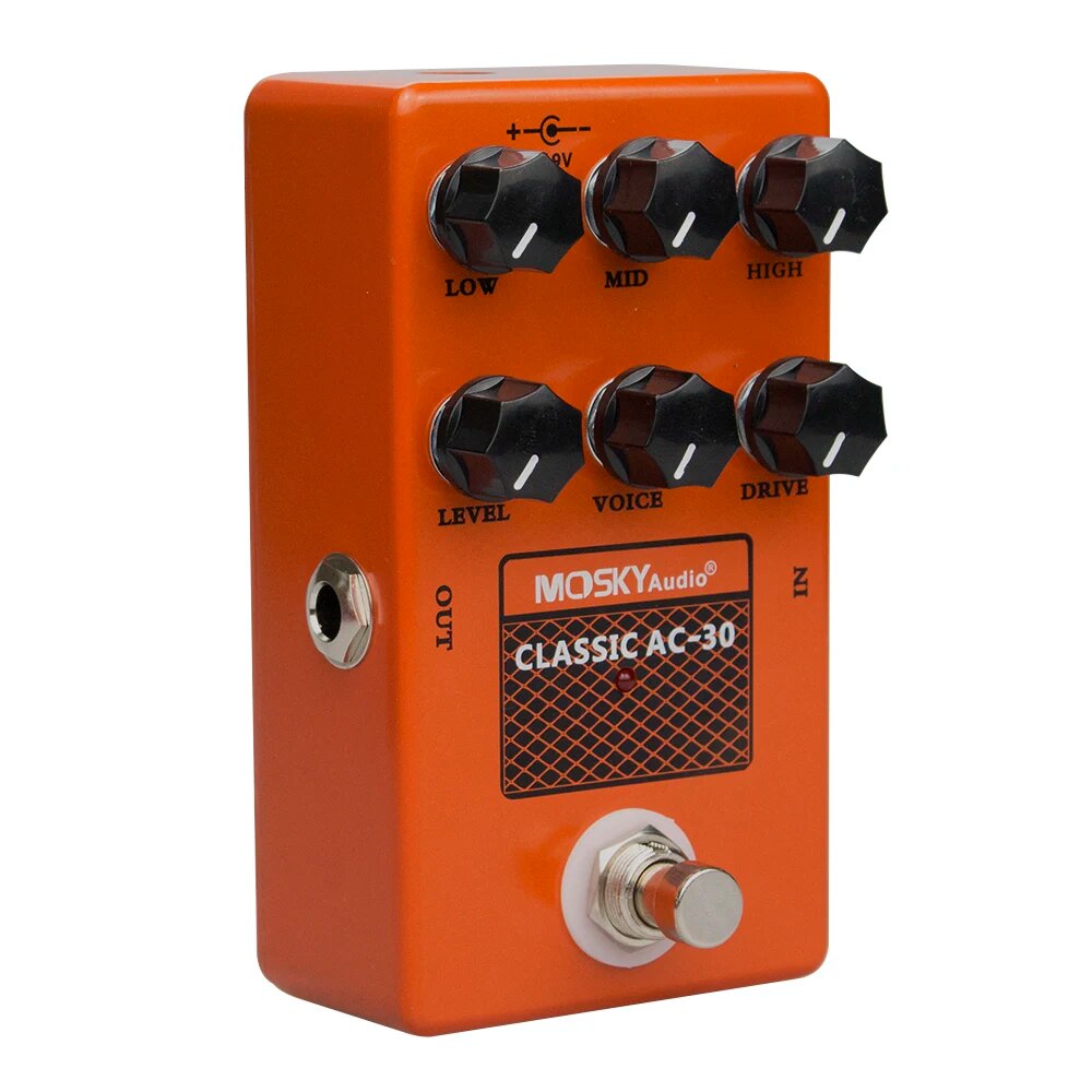 MOSKY CLASSIC AC-30 оранжевая гитарная педаль спикерсимулятора — фото 1