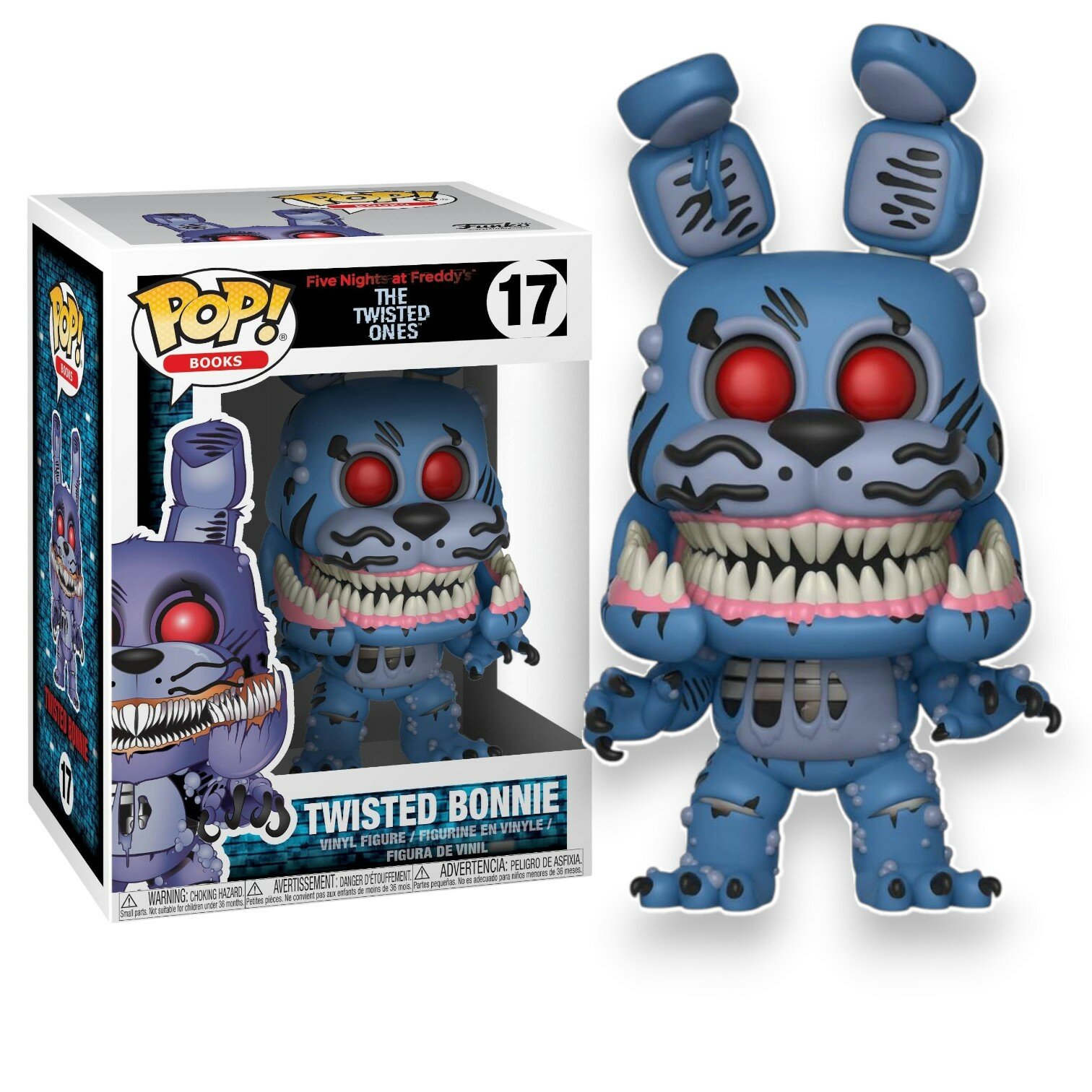 Фигурка Funko Pop! коллекционная Бонни как в игре "фнаф/Five Nights at Freddy's Twisted" (Фигурка Фанко Поп)