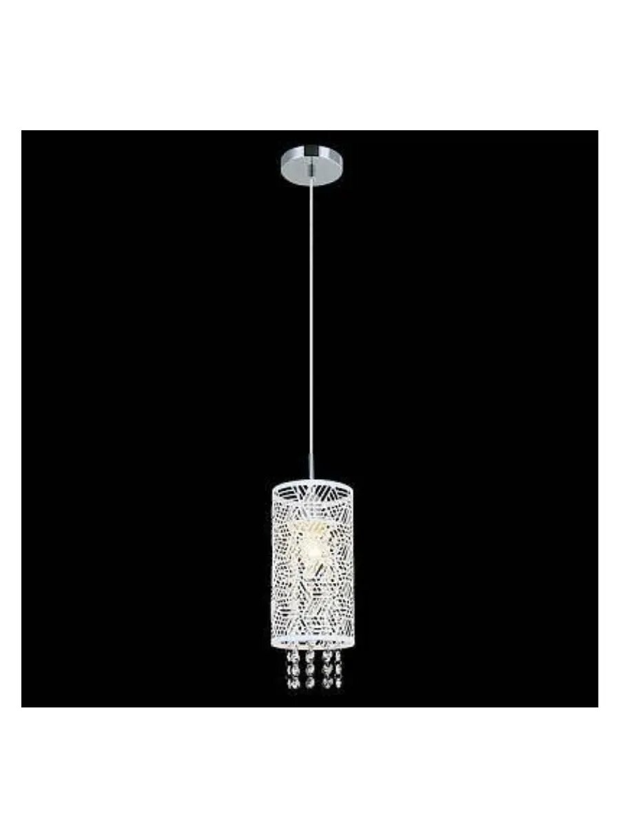 Подвесной светильник newrgy lighting 50031/1, белый, цоколь E14, 40 Вт, свет нейтральный белый, для гостиной