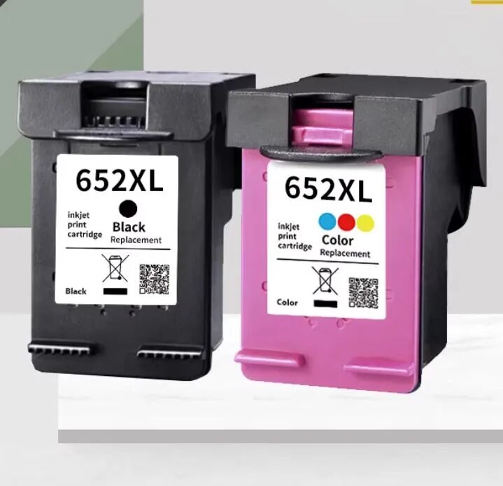 HP Картридж HP 652XL BK+CMY, оригинал, Набор CMYK, 2 шт