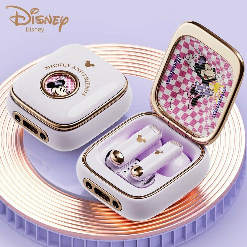 Беспроводные Bluetooth-наушники 2026 года, новая модель, коллаборация Disney/Disney Q7, стильный дизайн, подарок на