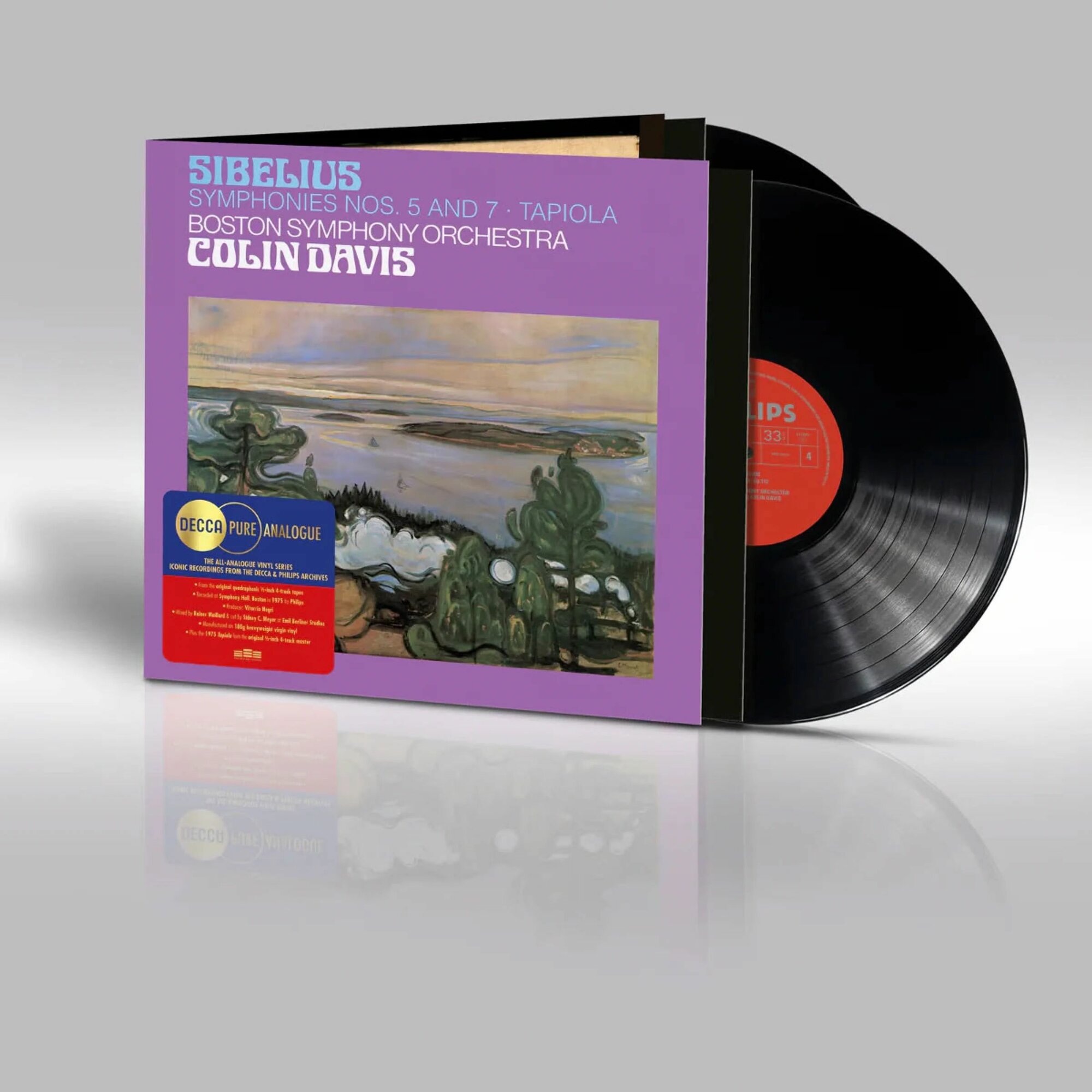 Виниловая пластинка Colin Davis - Sibelius: Symphonies 5 & 7 (2LP) Limited, 2026