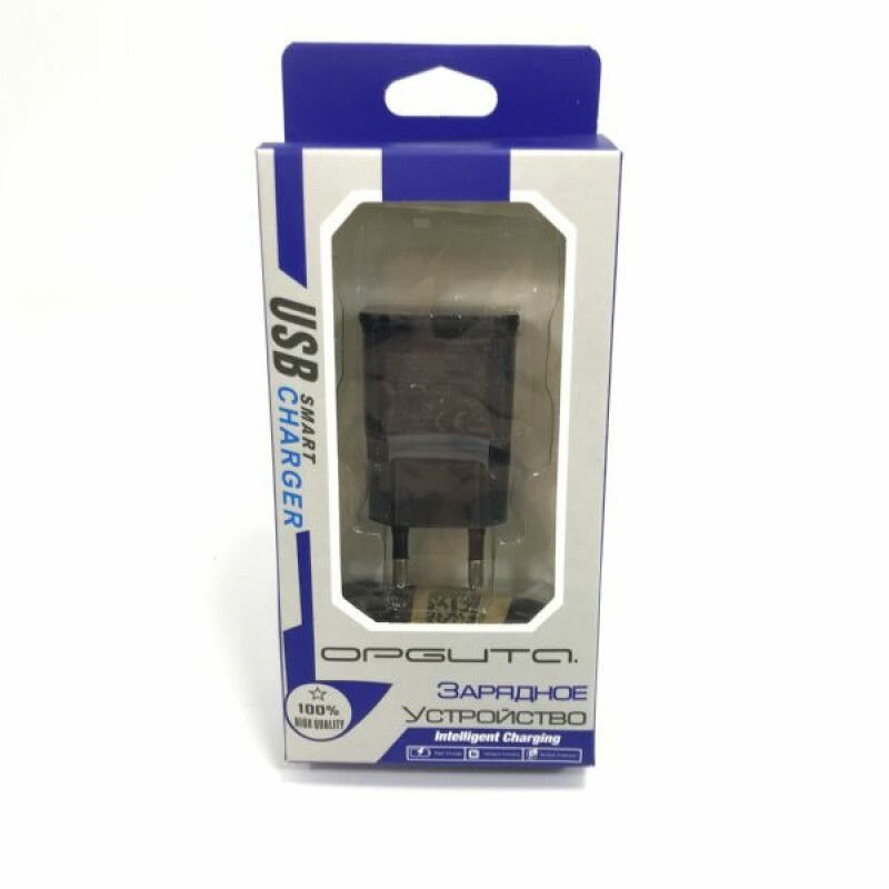 СЗУ-USB Micro Орбита OT-APU09 5V, 2A, Чёрный Б0000003052
