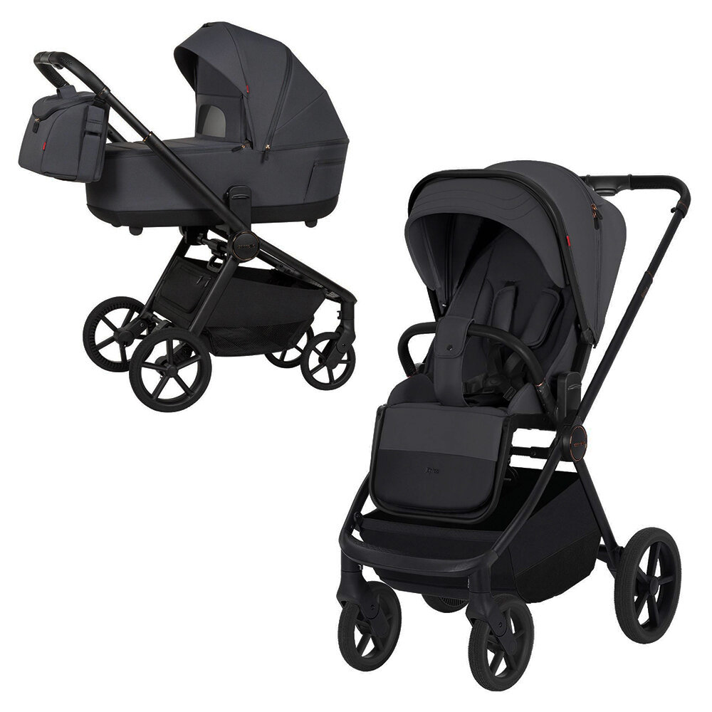 Детская коляска 2в1 Carrello Epica, цвет Space Black (Чёрный), артикул производителя CRL-8510