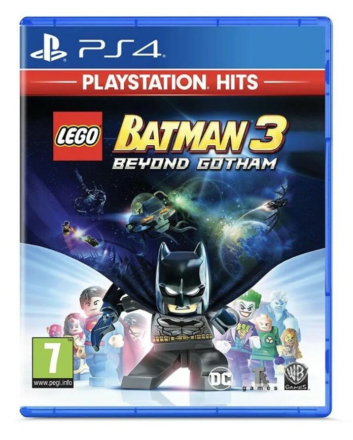 Игра для PS4 "Lego Batman 3: Beyond Gotham", русские субтитры