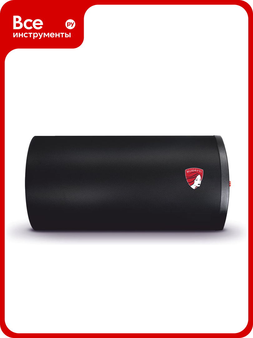 Бойлер косвенного нагрева Federica Bugatti INOX 1500Н черный, 210 л, 1540 л/ч, настенный, горизонтальный INOX1500FBА настен