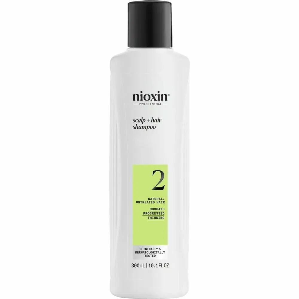 Nioxin - System 2 Scalp + Hair Shampoo Шампунь для укрепления натуральных волос 300 мл