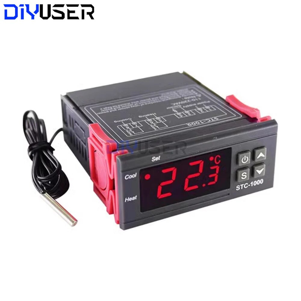 Терморегулятор DIYUSER STC-1000 220В