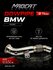 Даунпайп BMW двигатель B58 нержавеющая сталь AISI 304 / MADCAT CUSTOMS 5353MC