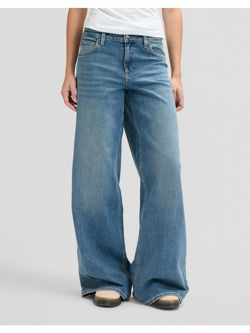 Джинсы широкие Women Hope Mid Rise Baggy Jeans 