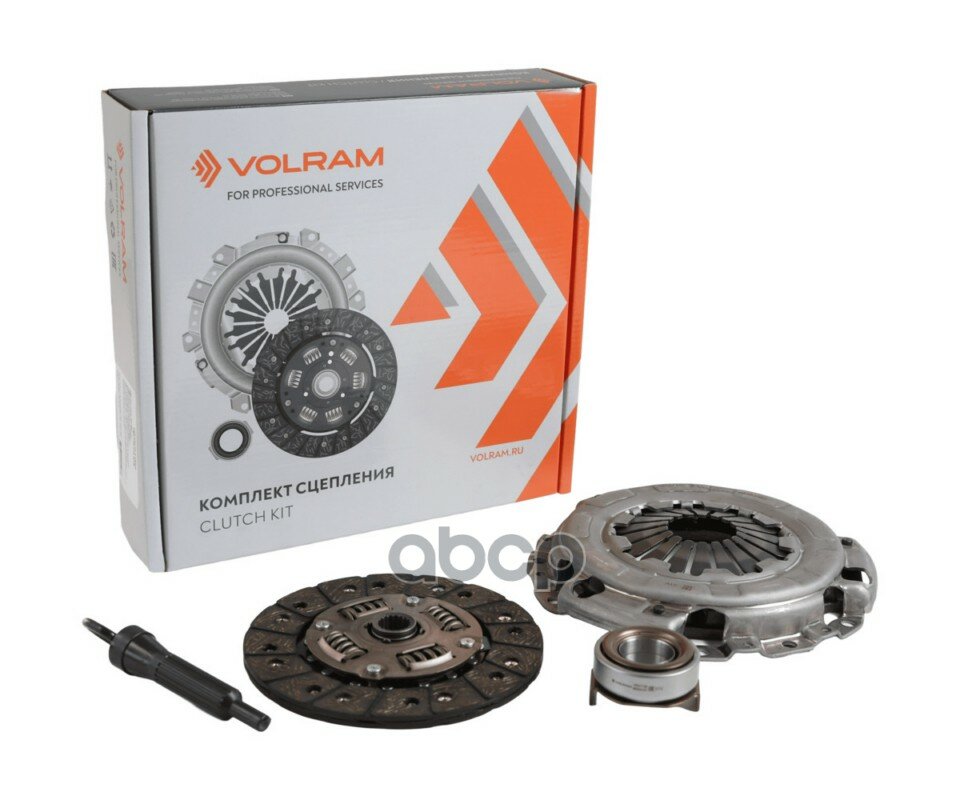 Комплект сцепления для а/м daewoo matiz m100, m150 0.8 (98-) VOLRAM арт. VR37138