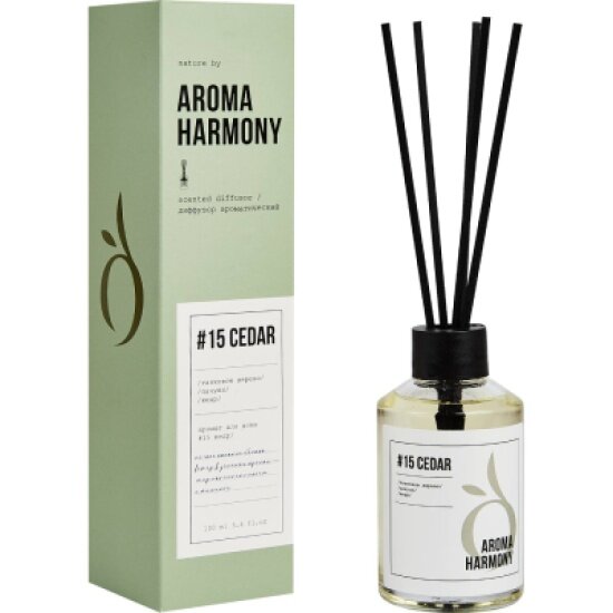 Ароматический диффузор Aroma Harmony №15 Cedar, 100 мл