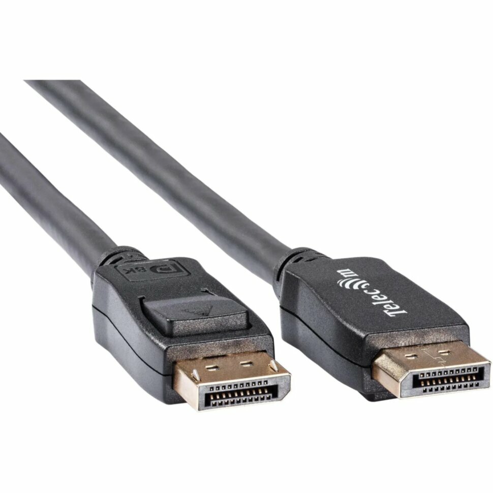 Кабель DP-DP соединительный 1.4V 8K@60Hz 3м , Econom, Telecom (TCG745C-3M), 2151760