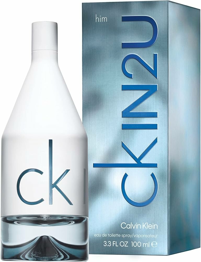 Calvin Klein IN2U for Him 100 мл туалетная вода для мужчин, фужерные ароматические