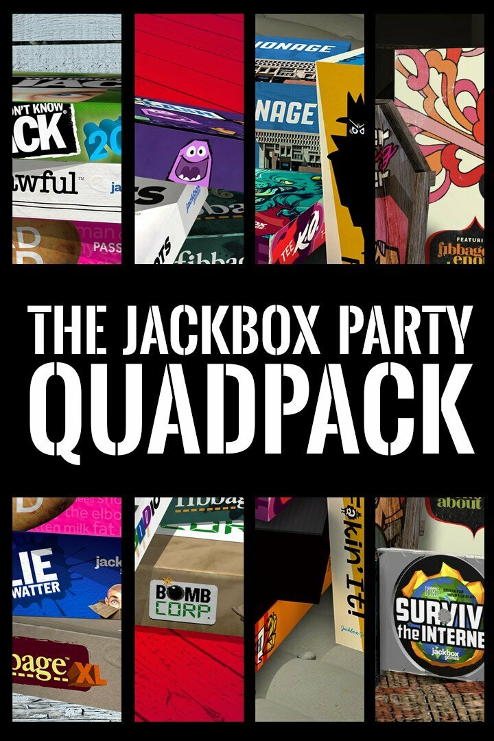 Набор The Jackbox Party Quadpack — Xbox Series X|S, Xbox One — Цифровая версия