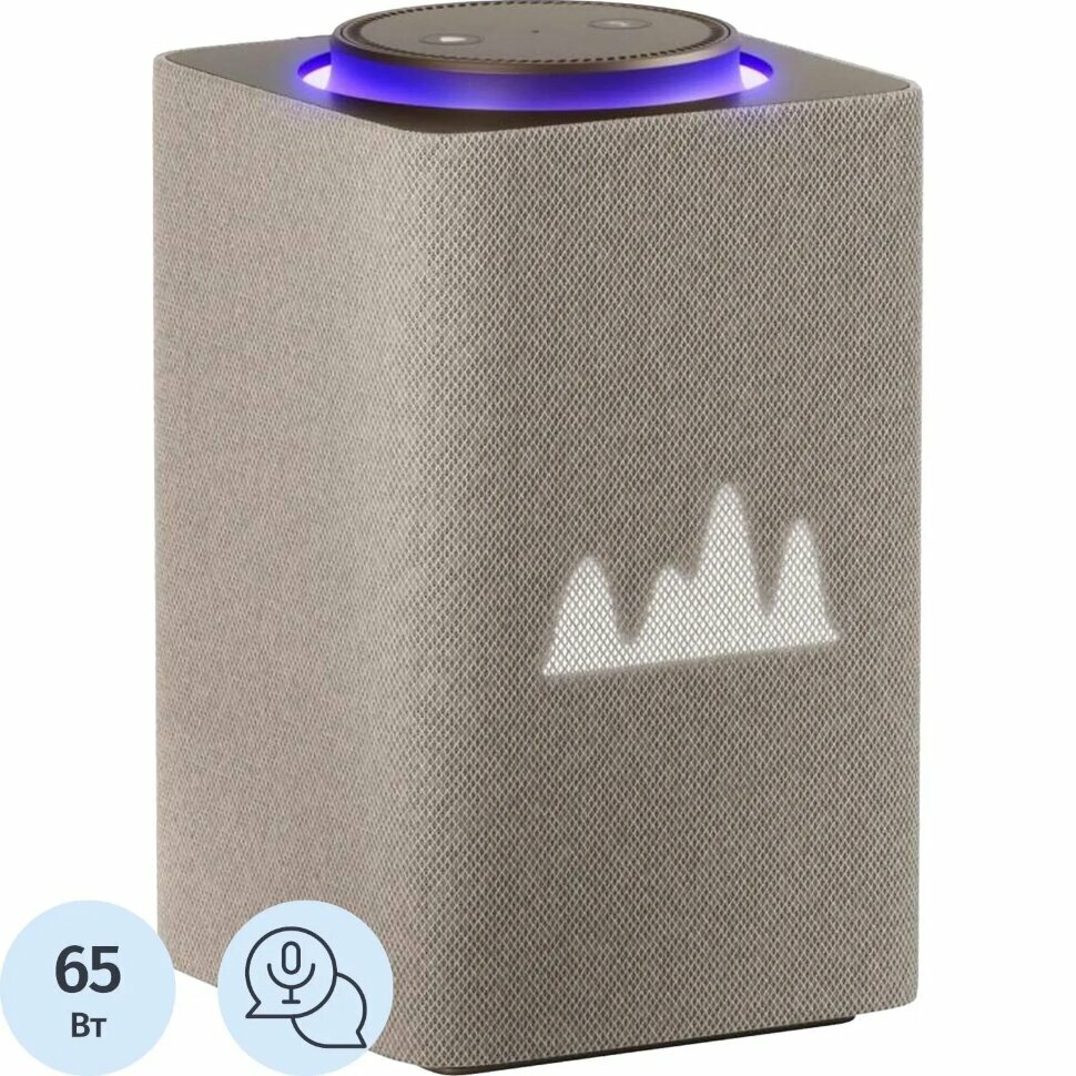 Умная колонка Яндекс Станция Макс Zigbee, бежевый/beige (YNDX-00053E), 1875732