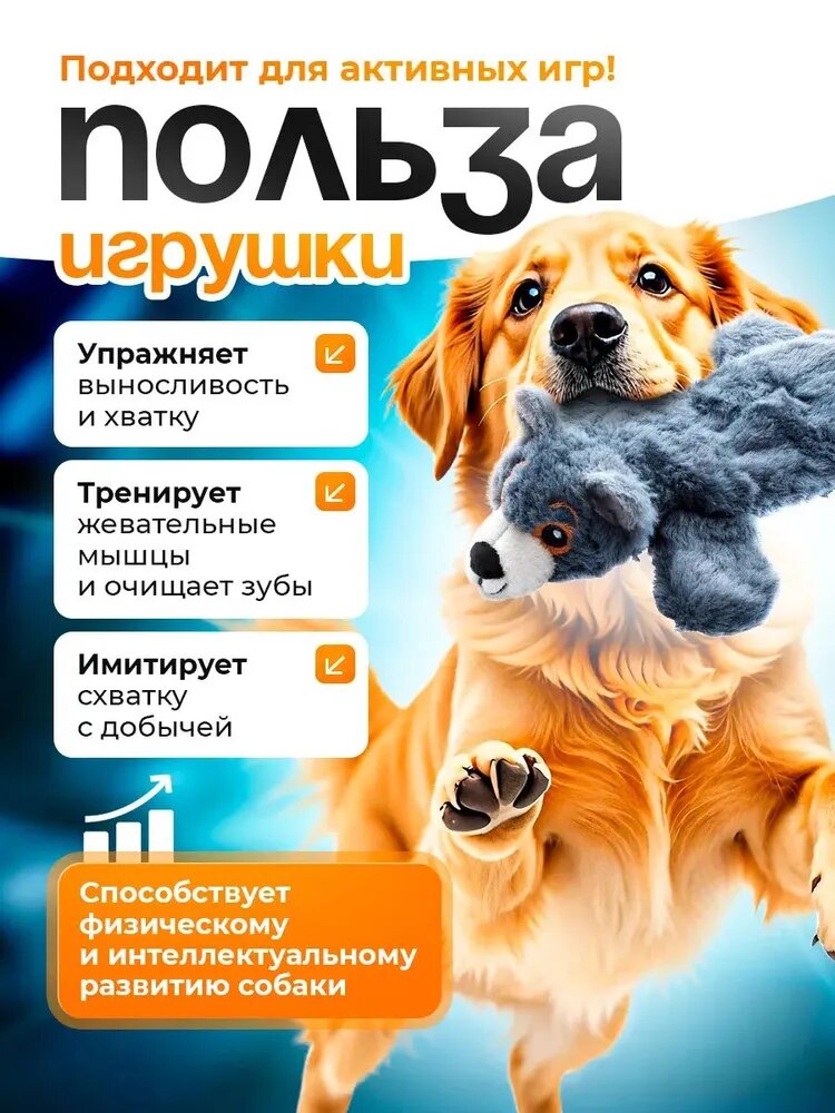 Игрушка для собак Птеродактиль — фото 1