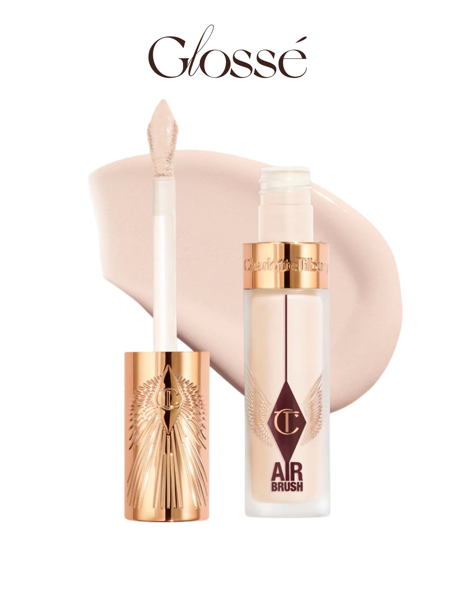 Charlotte Tilbury Консилер Airbrush Flawless Crease-Proof Long-Wear Blur Concealer, оттенок 3 Fair, 8.3 гр.