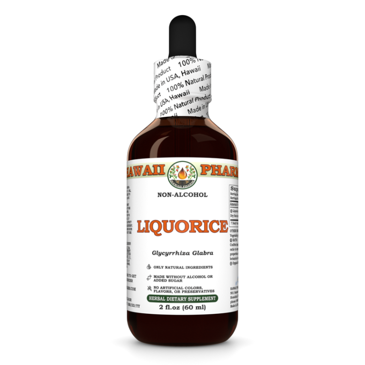 Hawaii Pharm, Liquorice, корень солодки, 120 мл