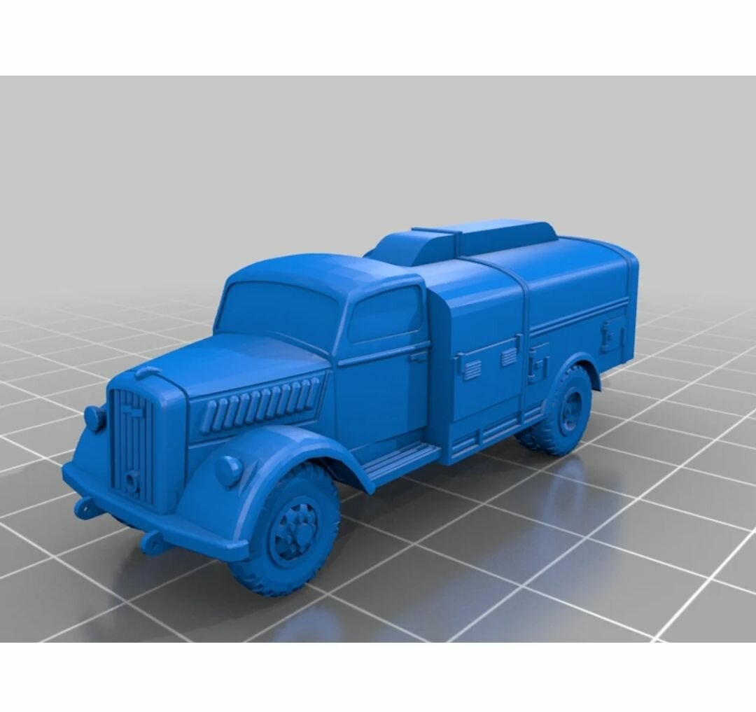Opel Blitz Tank Wagone. Масштабная модель 1:72.