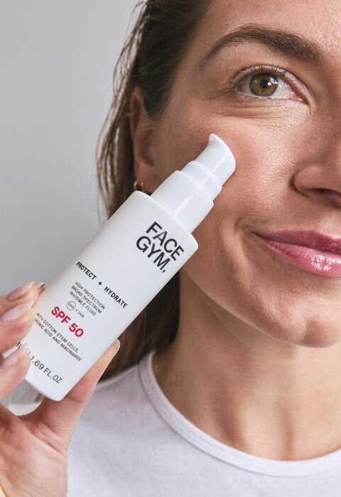 FACEGYM. Крем солнцезащитный увлажняющий Protect & Hydrate SPF 50, 50 мл
