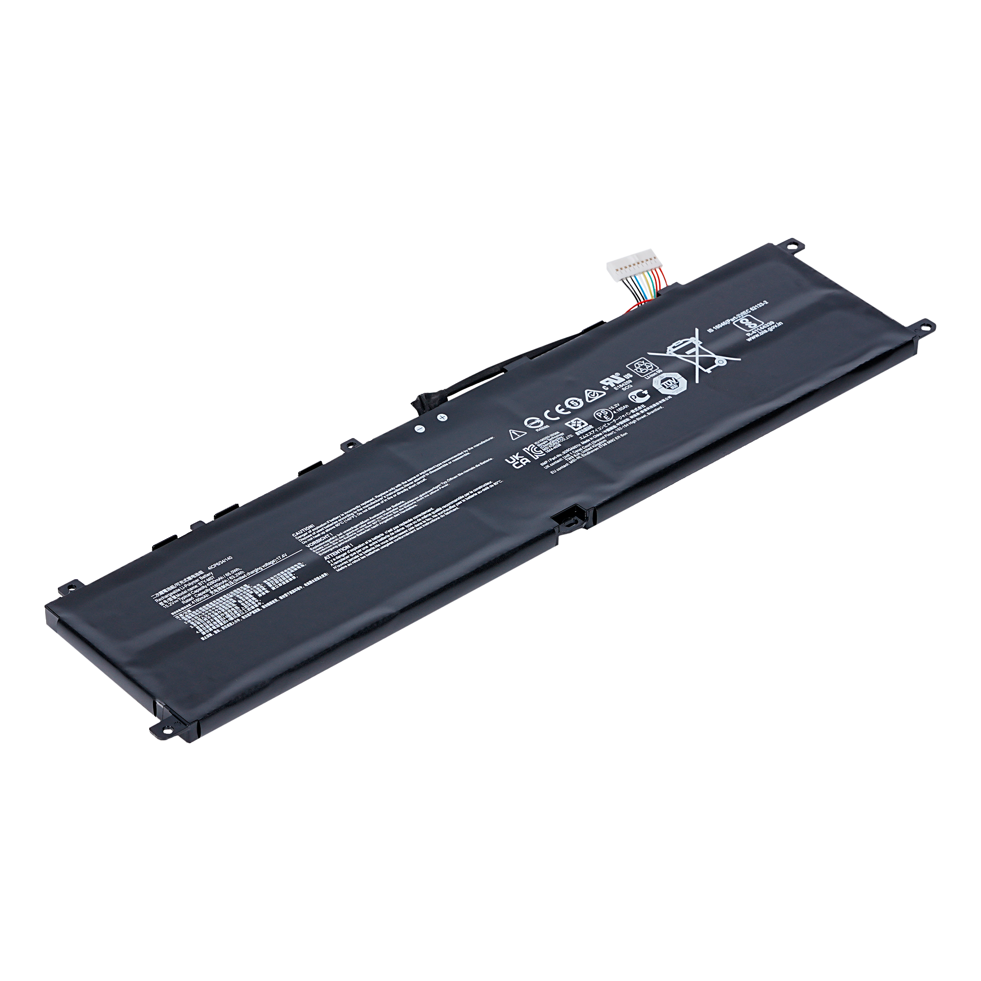 Аккумулятор BTY-M57 для MSI GP76 15.2V 4280mAh 65Wh черный