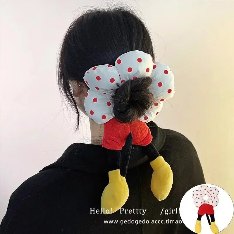 Плюшевая резинка для волос с Микки Маусом Disney