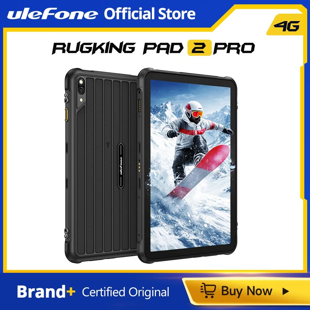 Планшет Ulefone, 10.1", 8/128ГБ, Wi-Fi+4G, Android