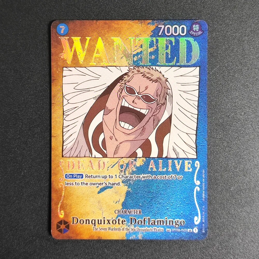 ONE PIECE Doflamingo ST03-009 Коллекционная карта