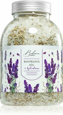 Соль для ванны Bohemia Gifts & Cosmetics Bohemia Natur, 1200 г, лаванда