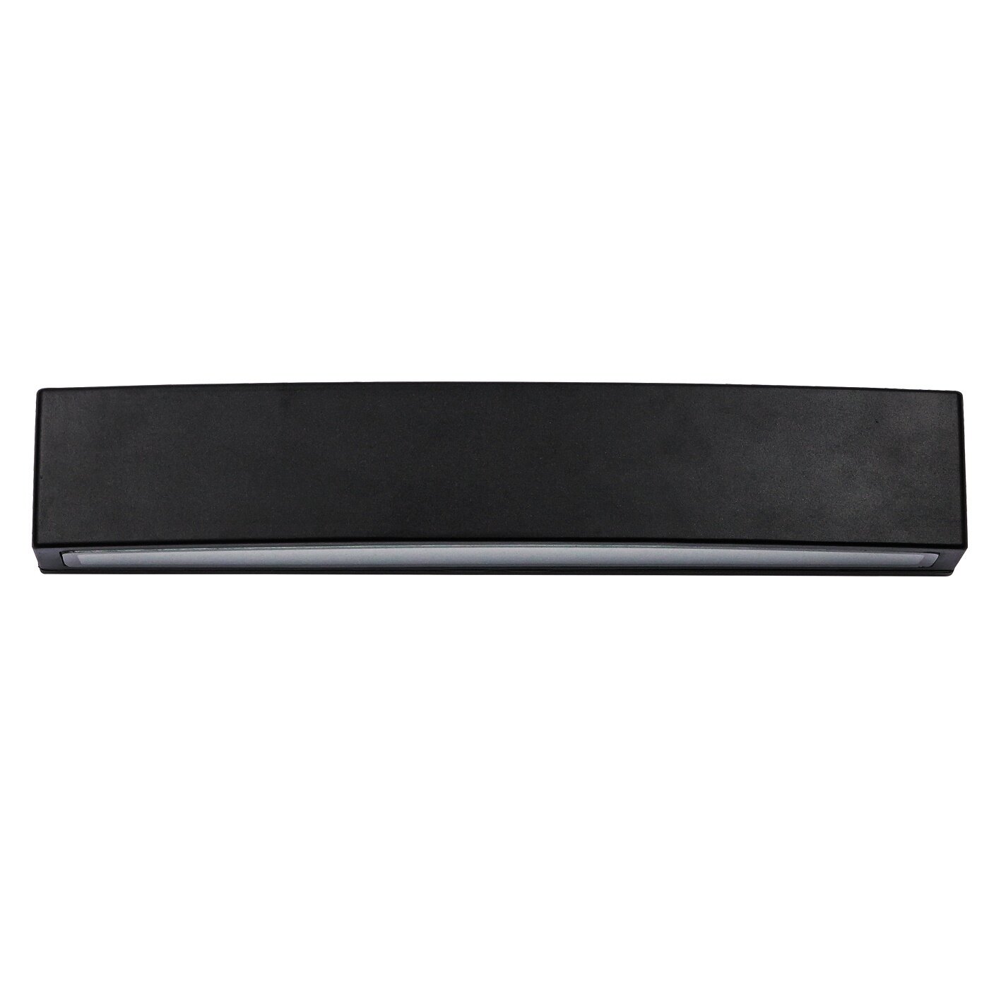 Светильник уличный настенный ideal lux Andromeda AP2 макс.2х60Вт IP55 Е27 230В Черный Алюминий/Стекло Без ламп 100364.