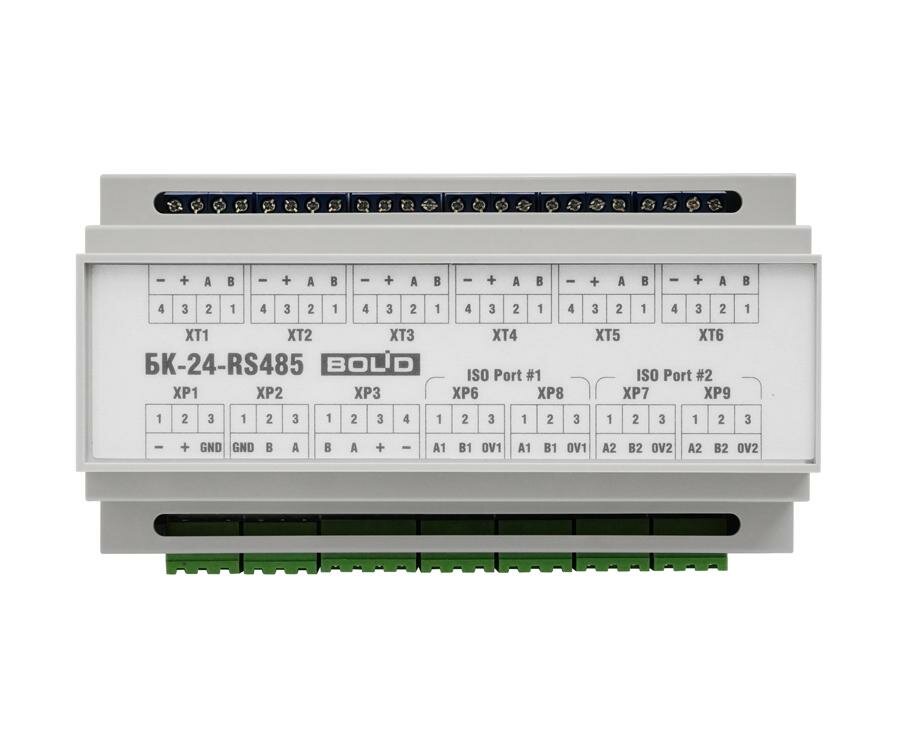 Блок коммутации интерфейса Болид БК-24-RS485-01