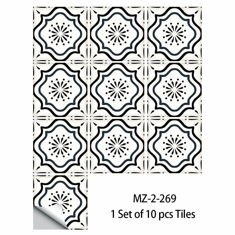Набор наклеек Sensual Bee для стен 10 шт. 15cmX15cmX10pcs
