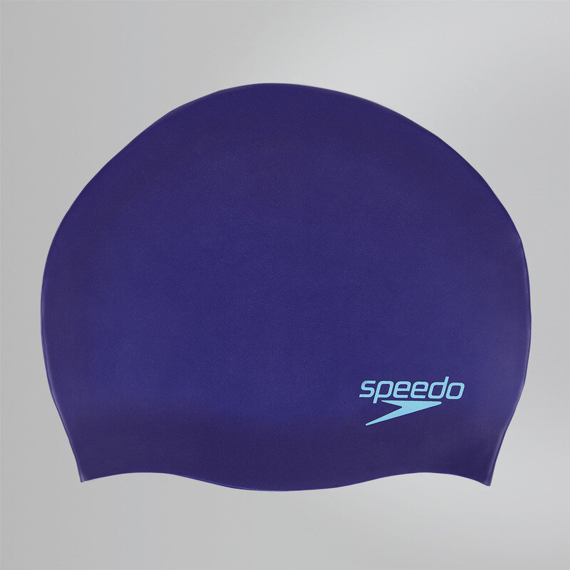 Детская шапочка для плавания Speedo Junior Plain Moulded Silicone Cap, цвет 9357