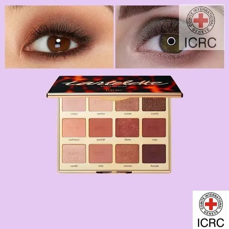 Tarte Палетка теней для век tartelette toasted eyeshadow palette