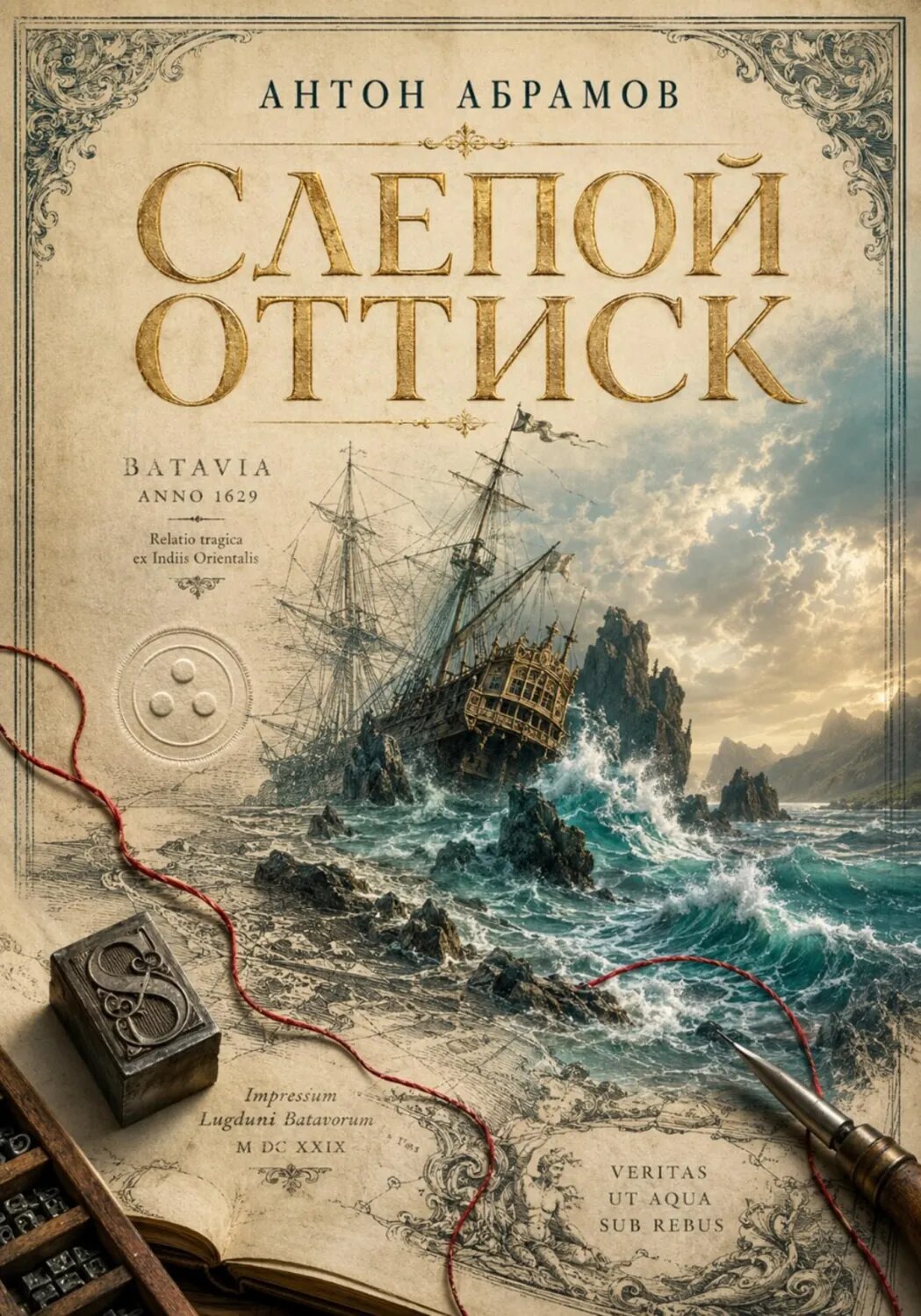Слепой оттиск [Цифровая книга]
