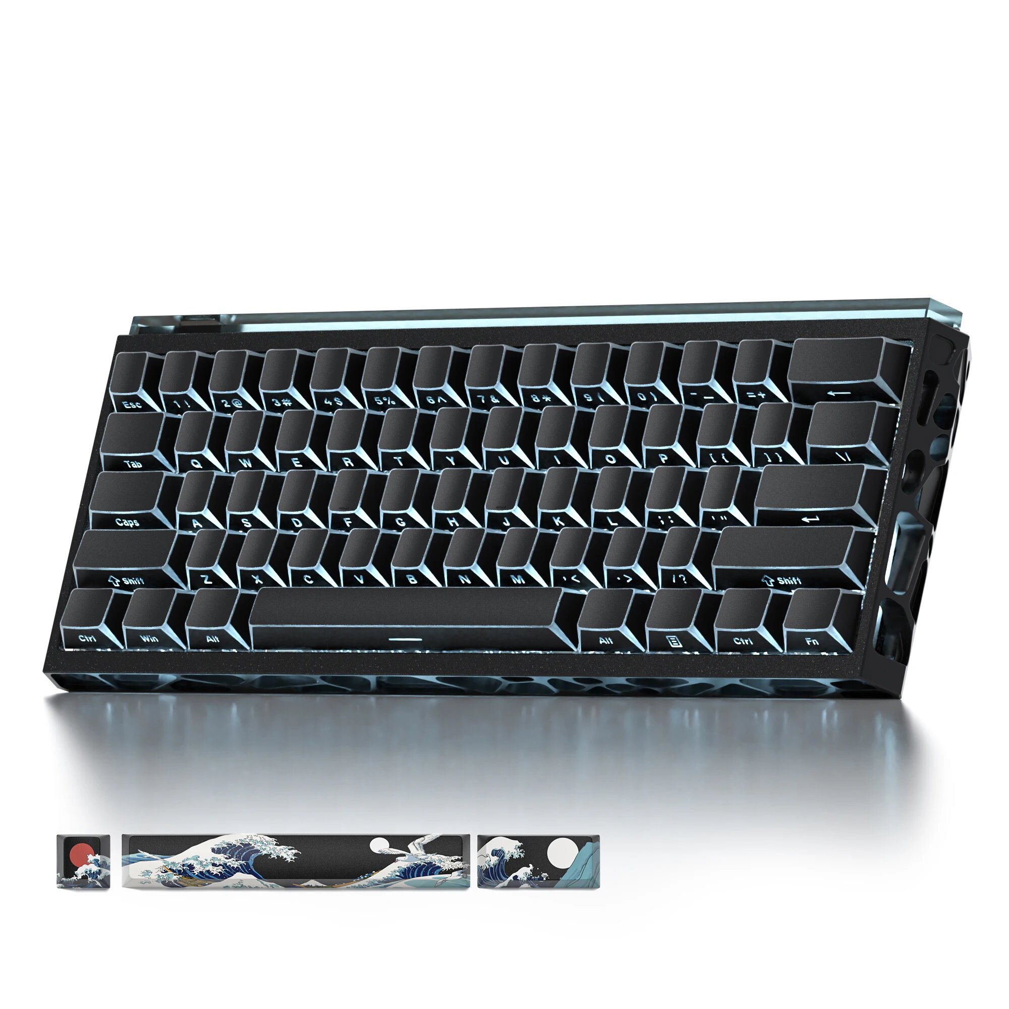 Беспроводная механическая игровая клавиатура Womier SK61HE