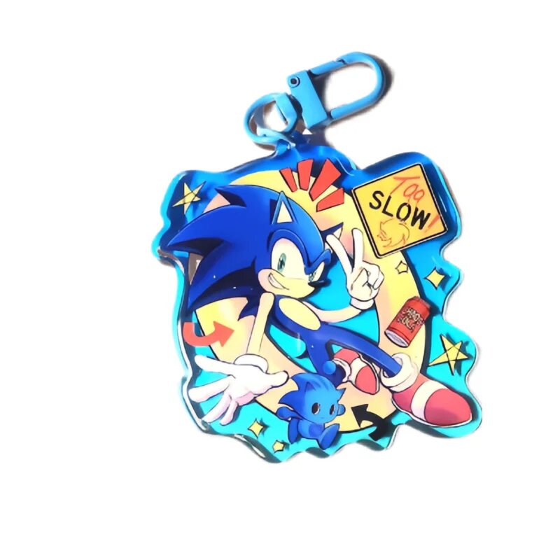 Металлические фигурки Sonic The Hedgehog от Bandai Синий, Sonic the Hedgehog