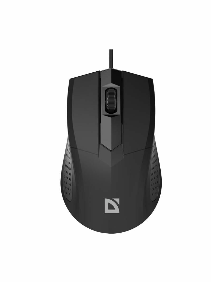 Мышь Defender MB-270 Pro Optimum, полноразмерная - чёрная