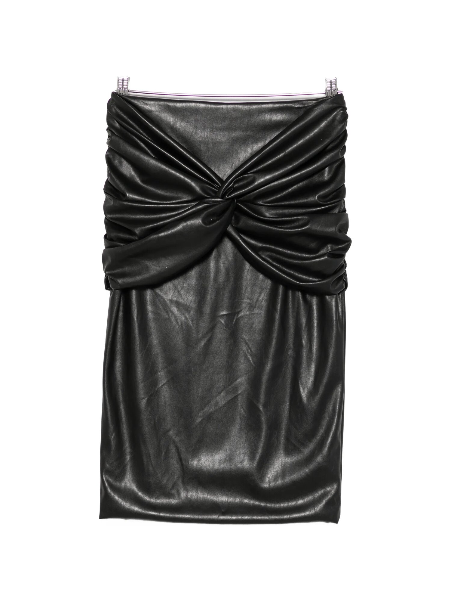 Юбка Ruched twist-detail mid skirt