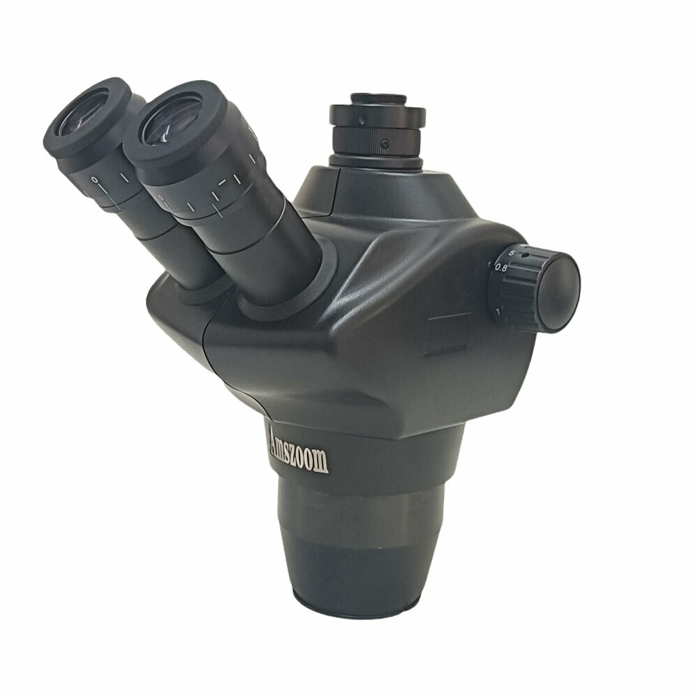 Professional 8X-50X Trinocular Microscope Plastic Material Head — фото 1