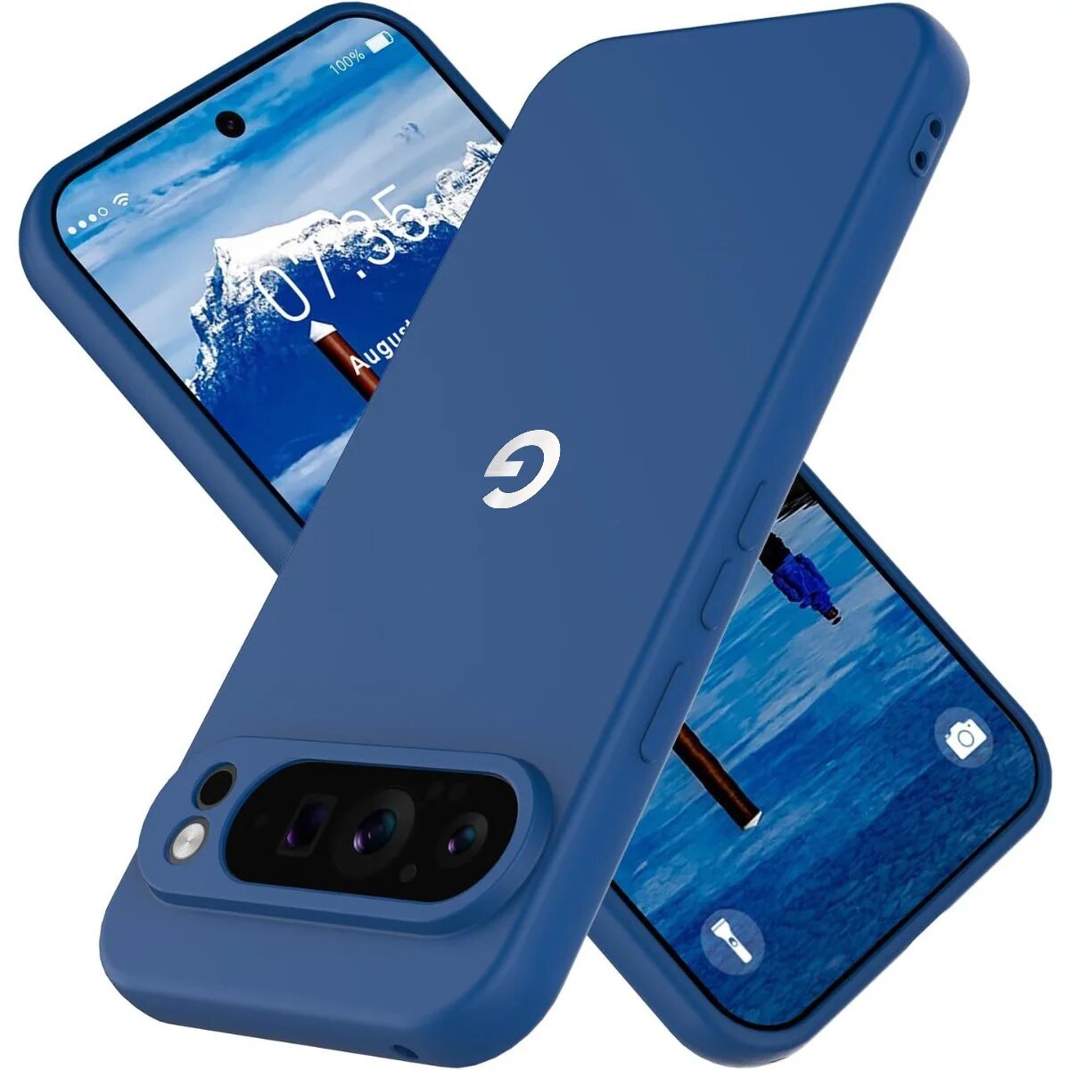 Силиконовый чехол для Google Pixel 10A, Синий
