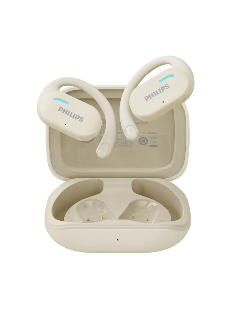 Philips TAT1769, Беспроводные наушники Bluetooth, бежевый
