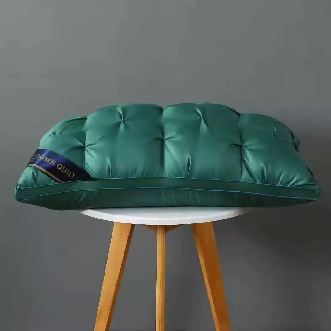 Pineapple Подушка pineapple bun 45x70 см, Мягкая жесткость, Полиэфирное волокно(Премиальные материалы, INS、хиты продаж)