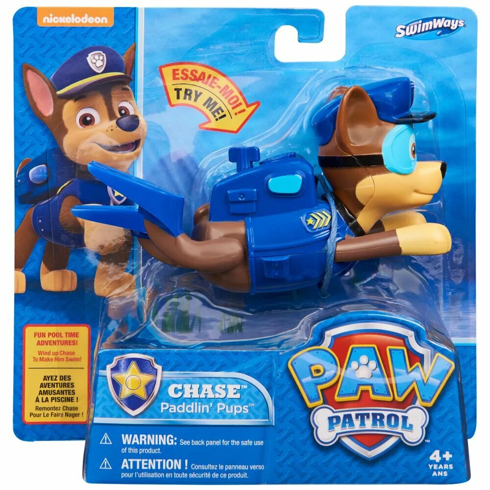 Игрушка для бассейна Swimways Paw Patrol "Плавающие щенки" Чейз, для детей от 4 лет