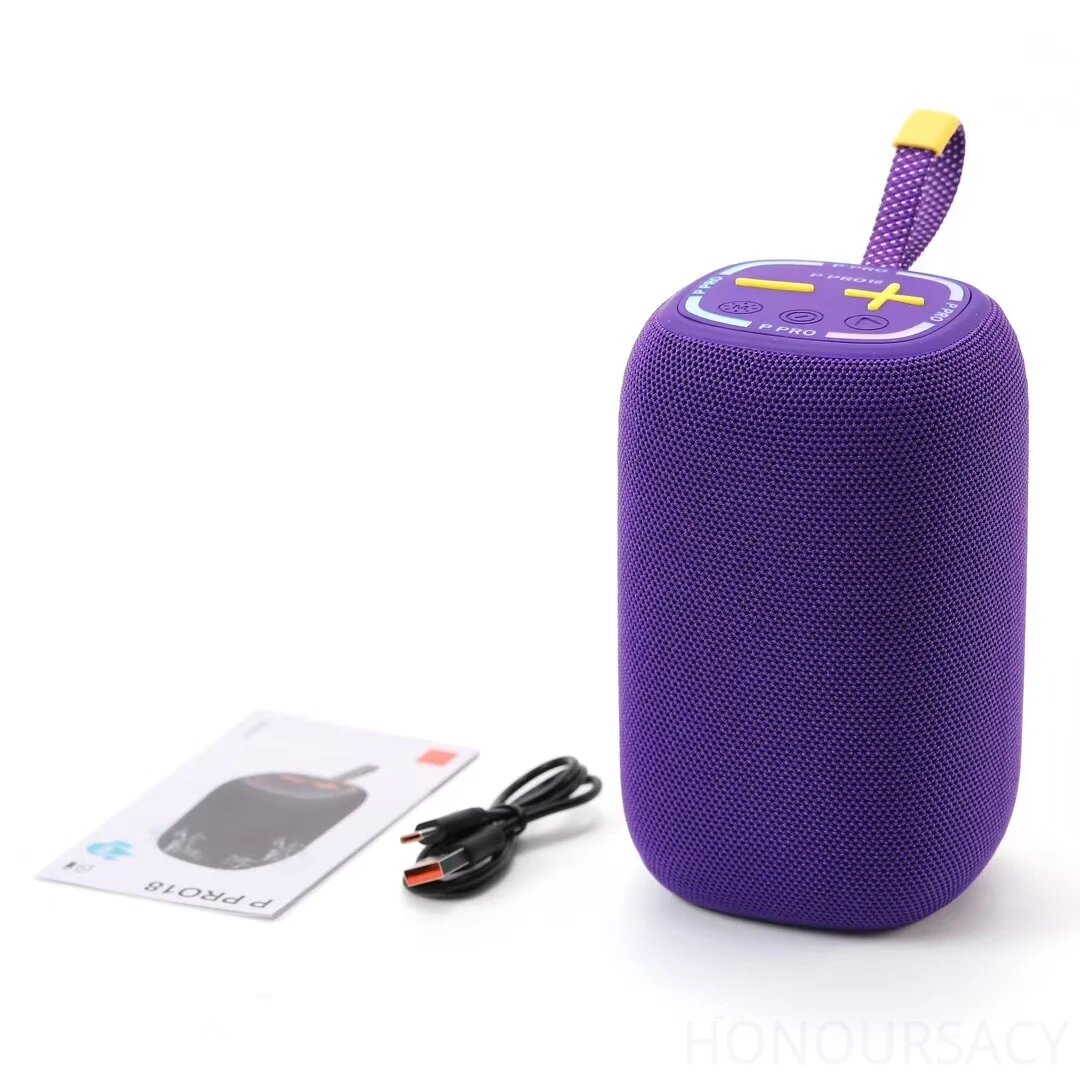 Портативная Bluetooth-колонка P PRO18 Фиолетовый, Purple