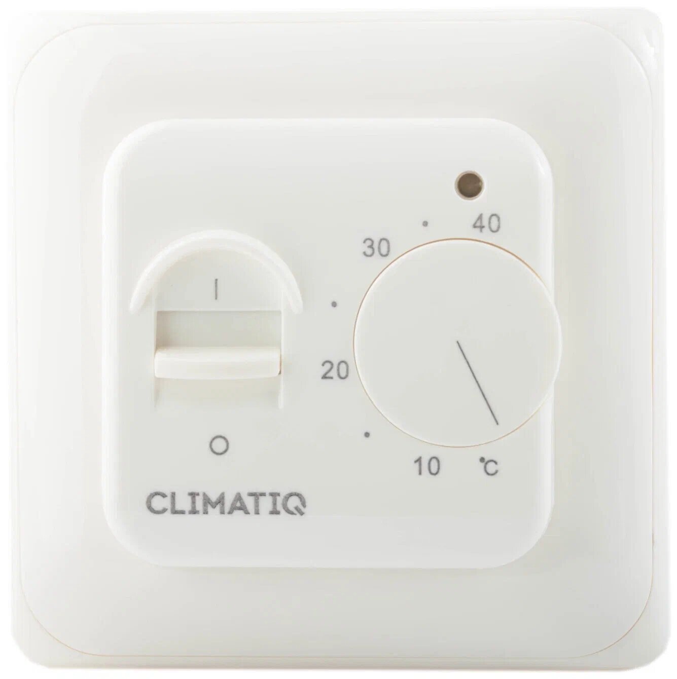 Терморегулятор CLIMATIQ BT (белый) с механическим управлением