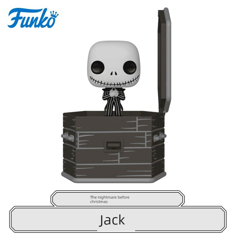 Funko POP! Nightmare Before Christmas Джек Скеллингтон 3,75 дюйма коллекционная фигурка для декора Хэллоуина и Рождества