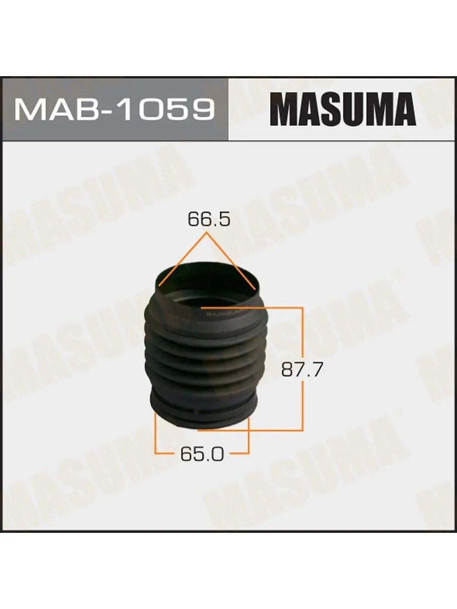Пыльник амортизатора переднего для а/м MITSUBISHI L200 07-, арт. MAB1059